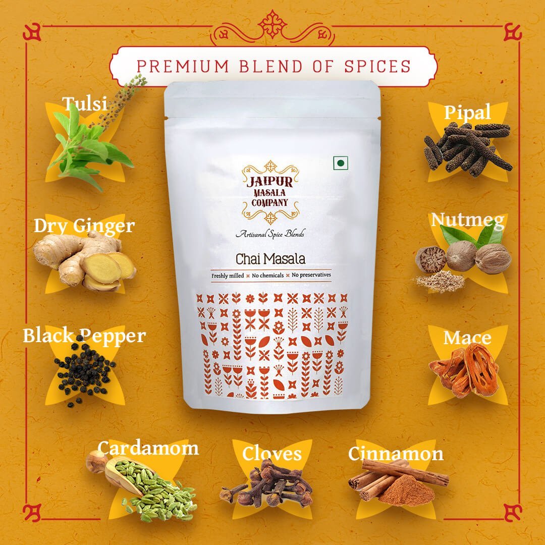 Combo Pack - Chai Masala, Kesar Chai Masala & Gulab Chai Masala ...